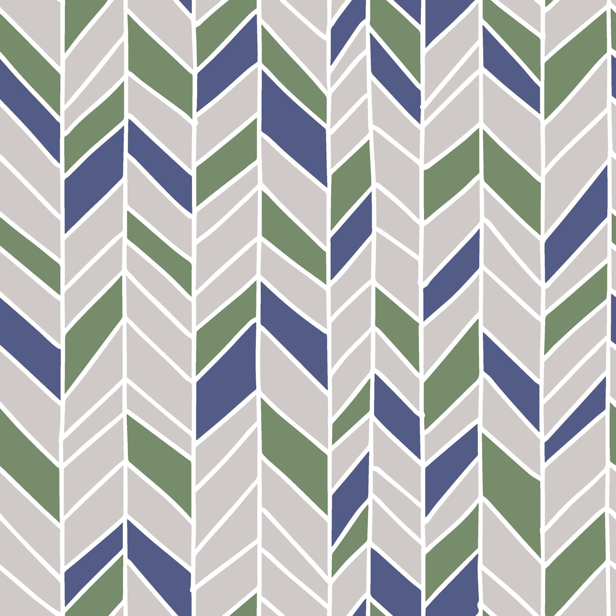 Chevron Printed Fabric by the Yard | Fabric on Demand