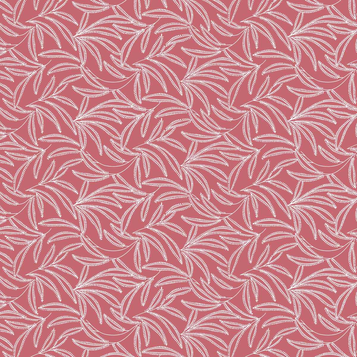 Chic Leaf Floral Print Printed Fabric by the Yard | Fabric on Demand