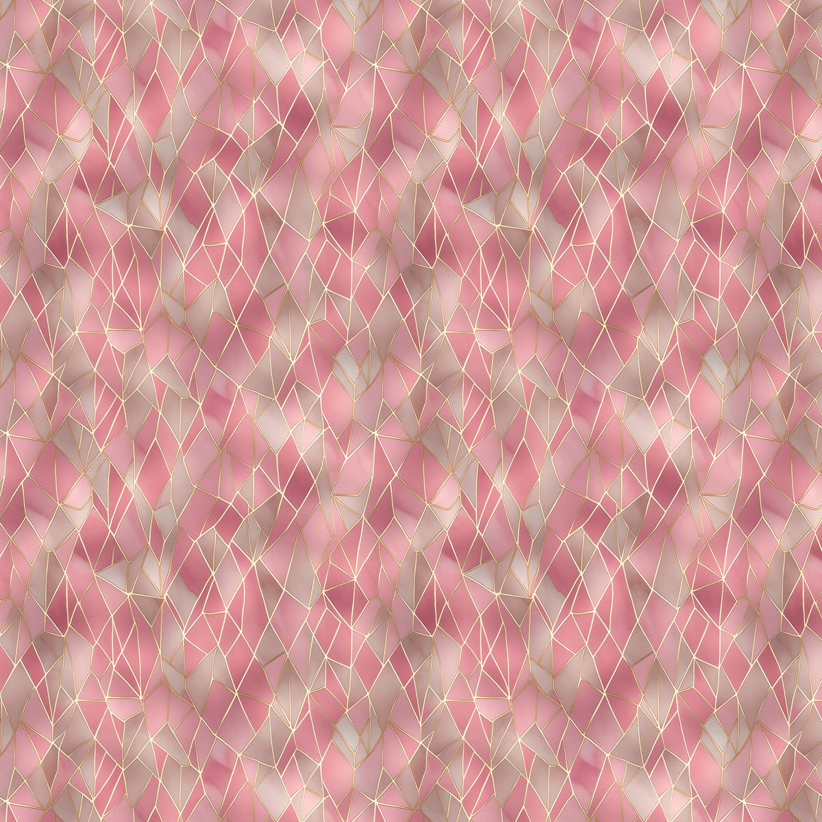 Rose Quartz Design Printed Fabric by the Yard | Fabric on Demand
