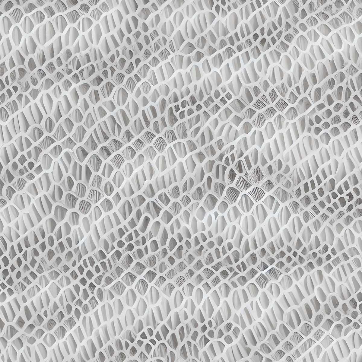 Gradient Fish Net Design Printed Fabric by the Yard | Fabric on Demand