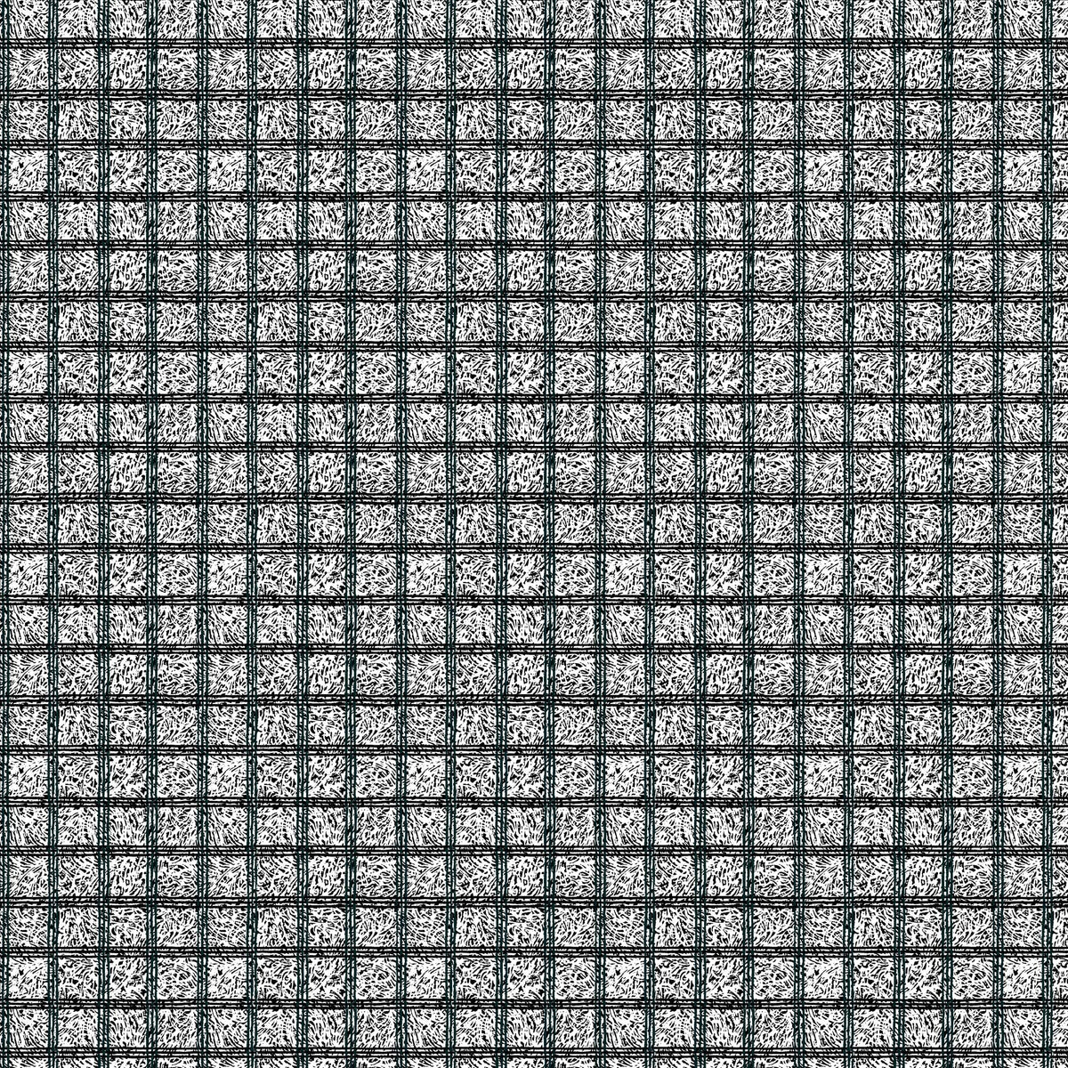 Abstract Plaid Grid Printed Fabric by the Yard | Fabric on Demand